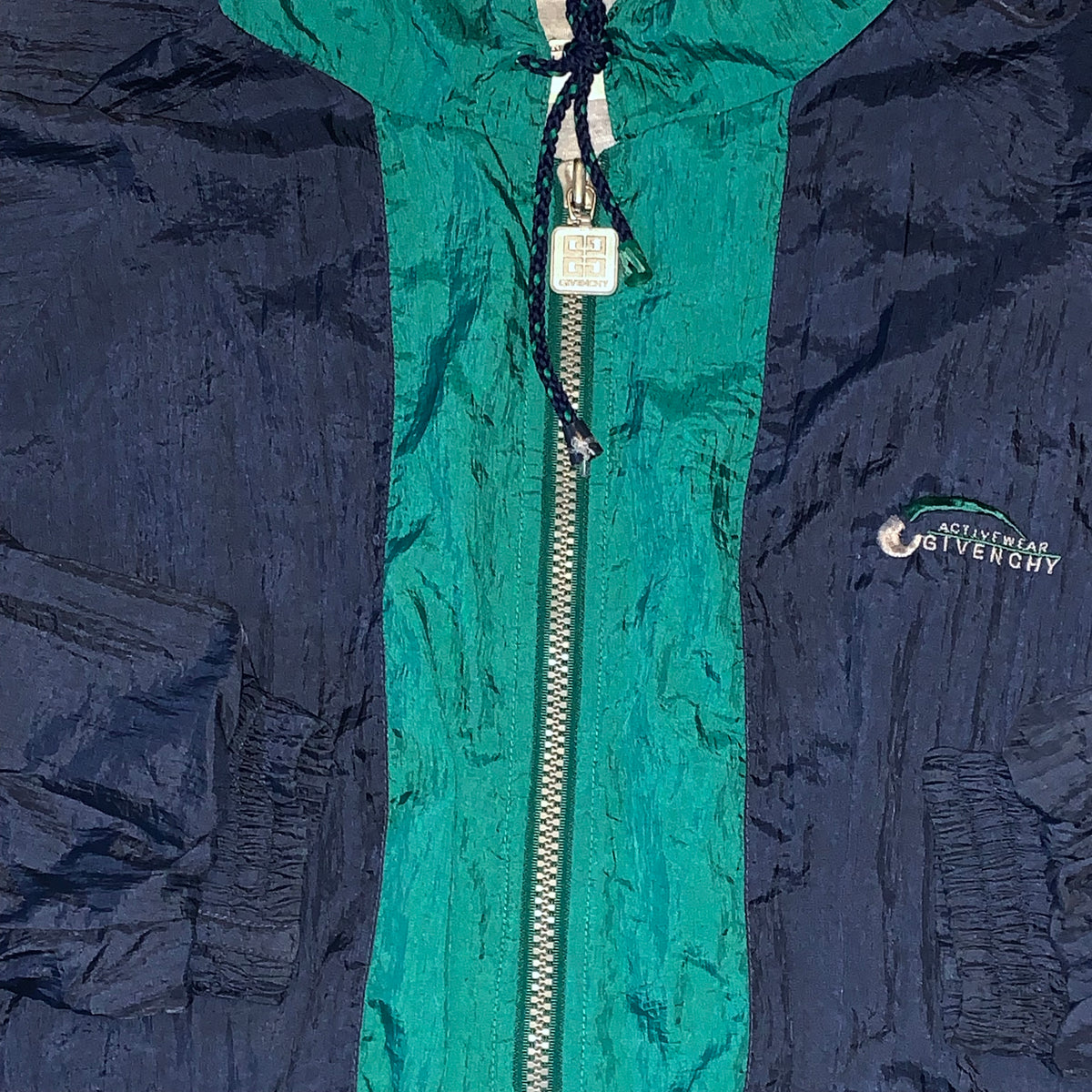 L - Vintage 1980s Givenchy Activewear Track Jacket – Twisted Thrift